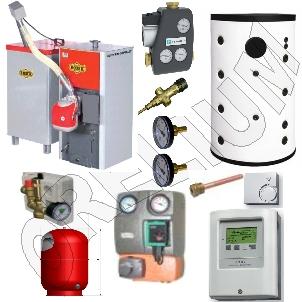 Kit chaudière bois avec ballon tampon Kit KTP PELLET 20 PRO | Solaire-Bois.fr